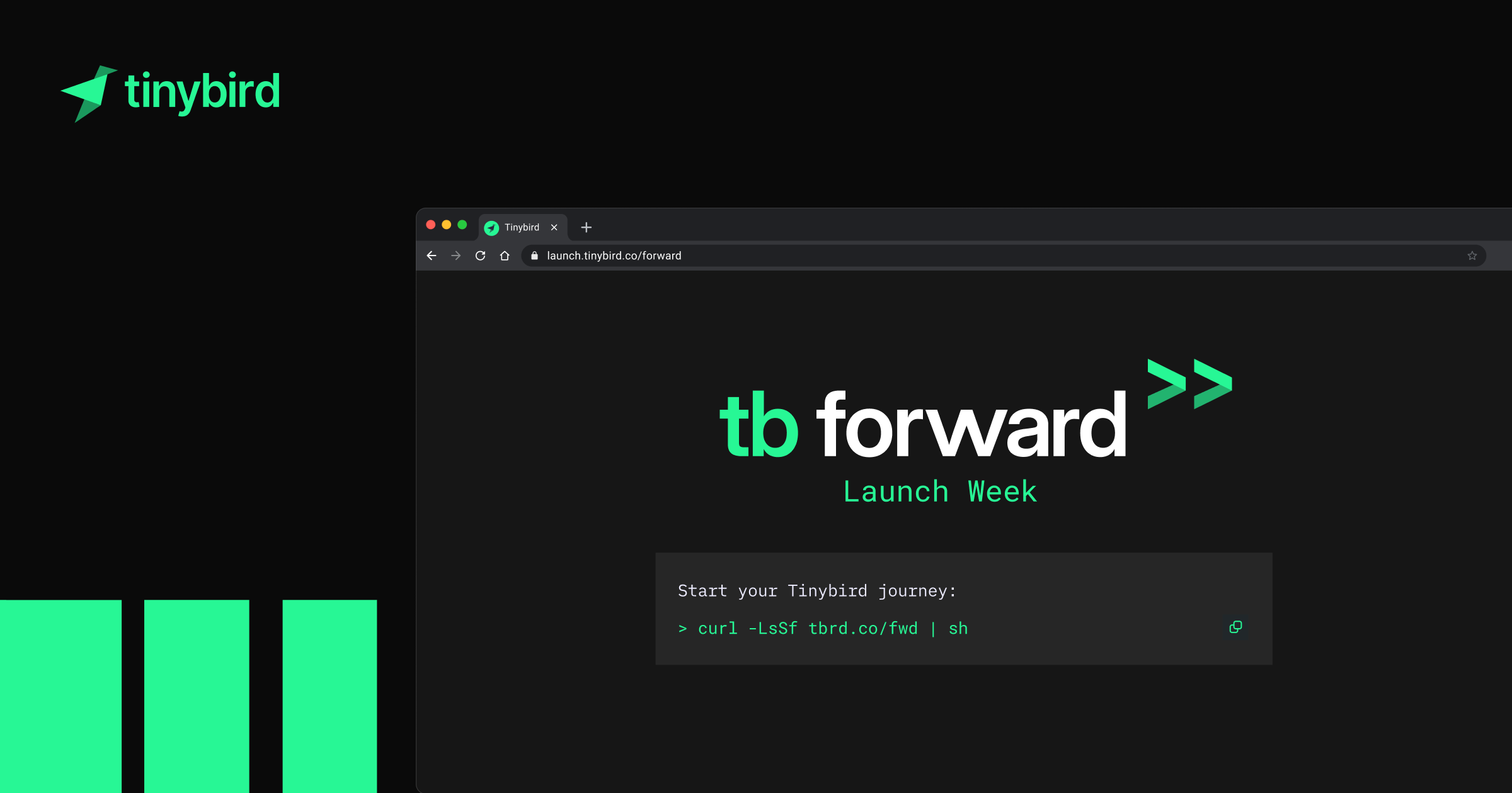 Tinybird Forward Launch Week
